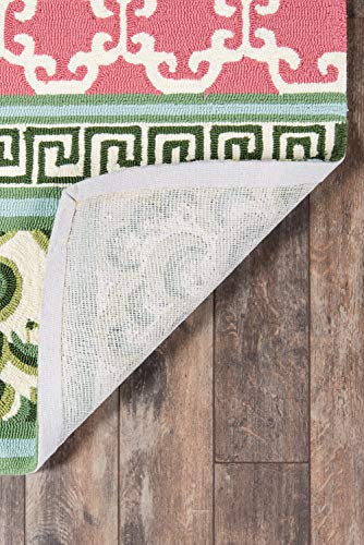 Madcap Cottage Under A Loggia 4 Area Rug, 3 ft 9 in x 5 ft 9 in, Pink