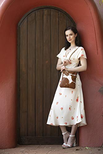 Myra Bag Women's Hair-On Crossbody Brown One Size