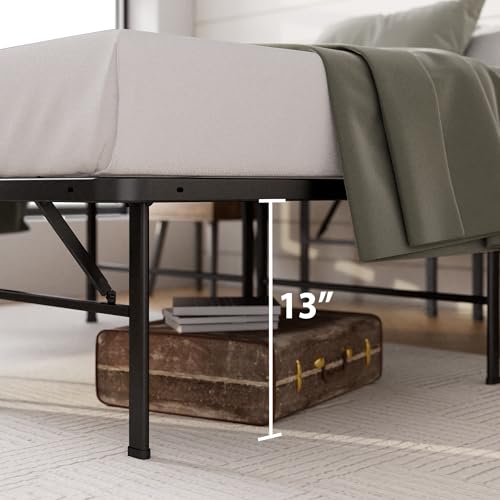 ZINUS SmartBase Heavy Duty Mattress Foundation, 14 Inch Metal Platform Bed Frame, No Box Spring Needed, Sturdy Steel Frame, Underbed Storage, Full