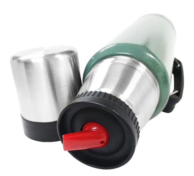 Stanley Thermos Stopper Pico de Mate Replacement Part Classic Vacuum Insulated Wide Mouth Bottle (1.1QT, 2QT)
