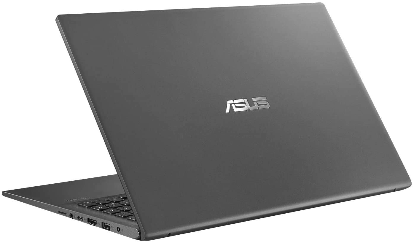 ASUS VivoBook 15 Thin and Light Laptop, 15.6” FHD, Intel Core i3-8145U CPU, 8GB RAM, 128GB SSD, Windows 10 in S Mode, F512FA-AB34, Slate Gray