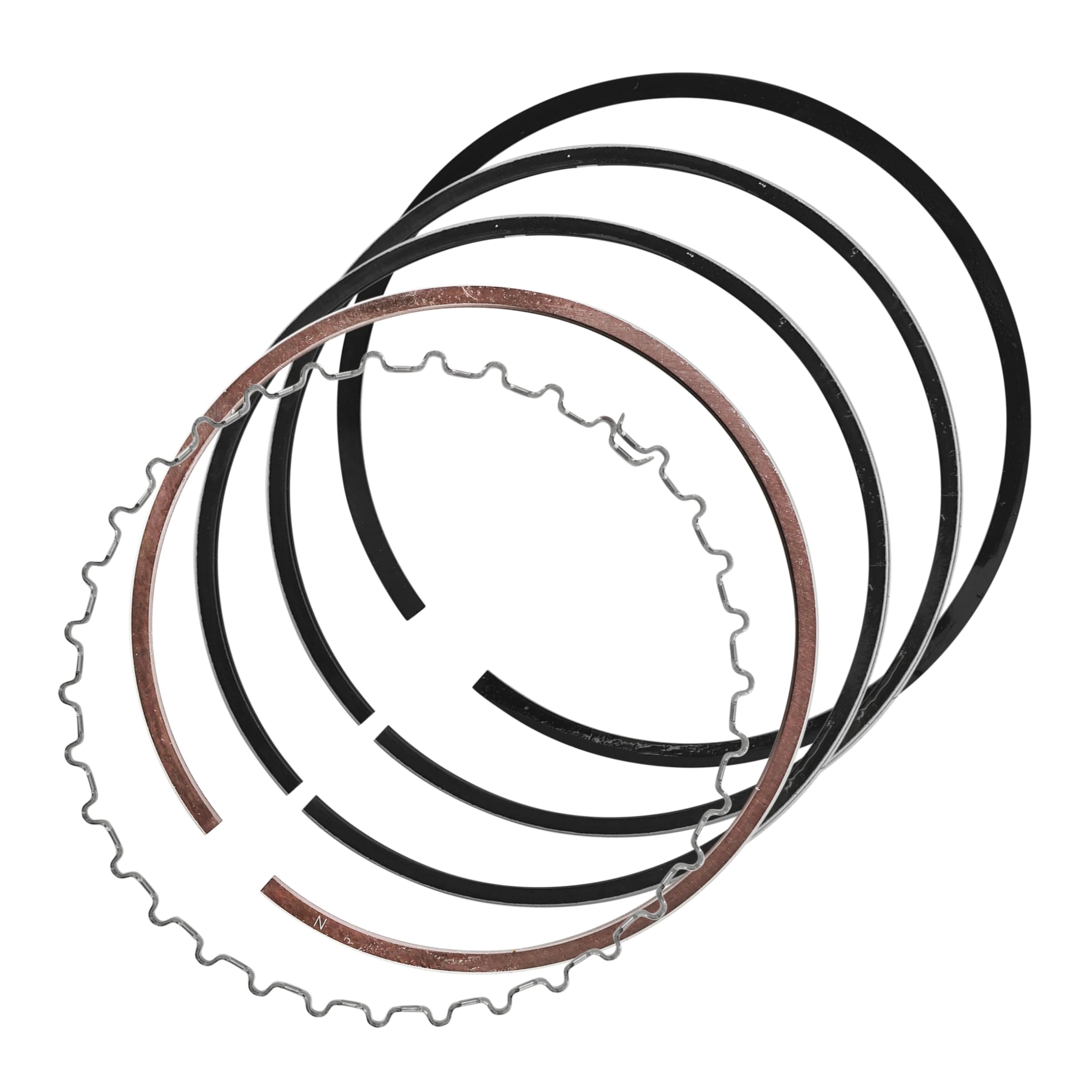 Caltric Piston Ring compatible with Kawasaki Lakota 300 Kef300A Kef 300A Kef 300 A 1995-2000