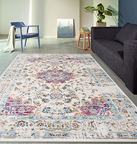 Rugshop Traditional Persian Area Rug 7'10" x 10' Pink