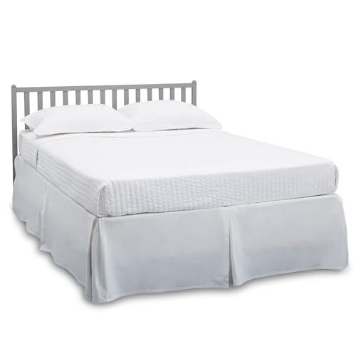 Delta Children Heartland 4-in-1 Convertible Crib - Greenguard Gold Certified, Grey