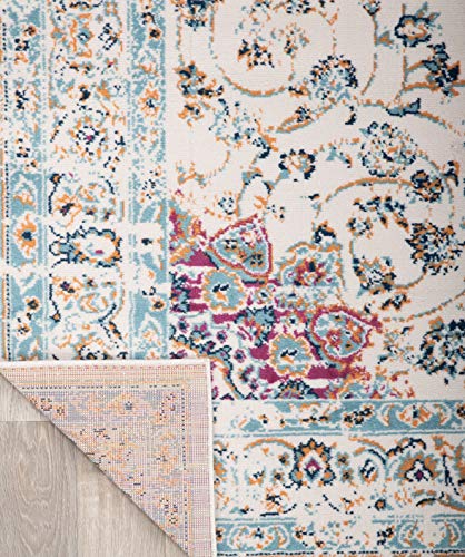 Rugshop Traditional Persian Area Rug 7'10" x 10' Pink
