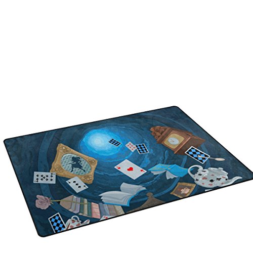 ALAZA Rabbit Hole Kids Carpet Playmat Rug 60x39 Inches for Living Room Bedroom Kids Room