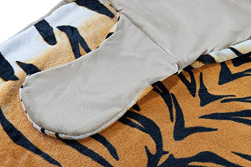 BRUBAKER Huge Brown Tiger Rug 72x42 Inch