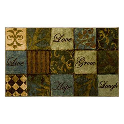 Mohawk Home Multicolor Les Fleurs La Terre Area Rug (3 PC Set 20"x30", 20"x45", 30"x50") (12164 416 3P0005)