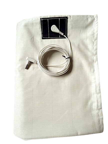Redemption Shield® 10% Silver Fiber Fitted Grounding Bed Sheet | Earthing for Better Sleep | Beige, California King Size