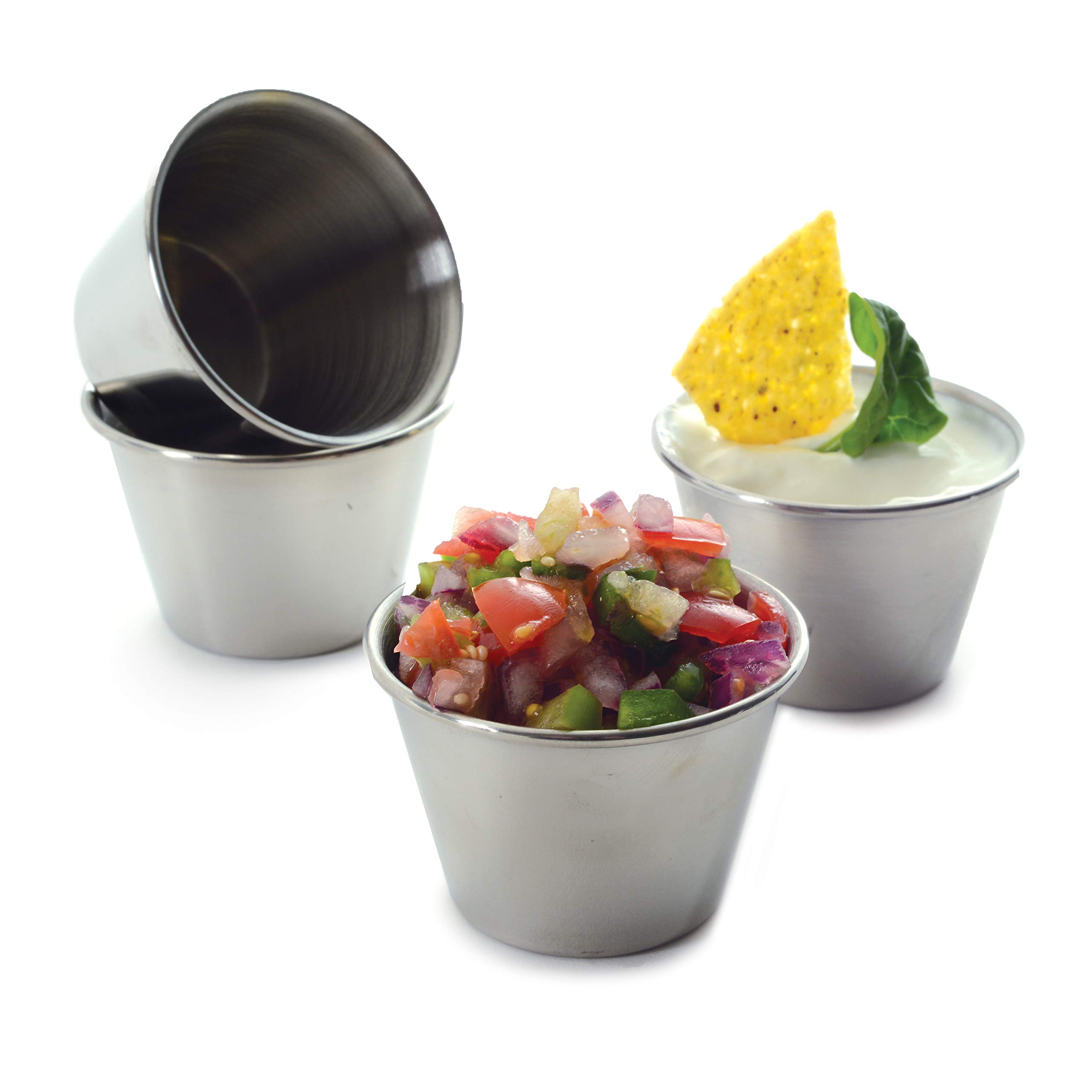 Norpro Stainless Steel Sauce Cups, Set of 4