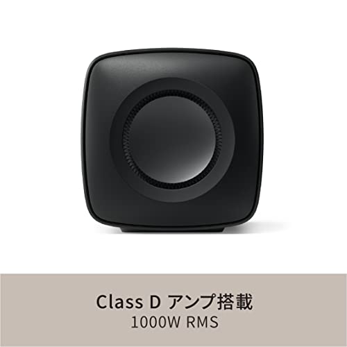 KEF LS50 Wireless II (Pair, Titanium Grey) and KEF KC62 Subwoofer (Black)