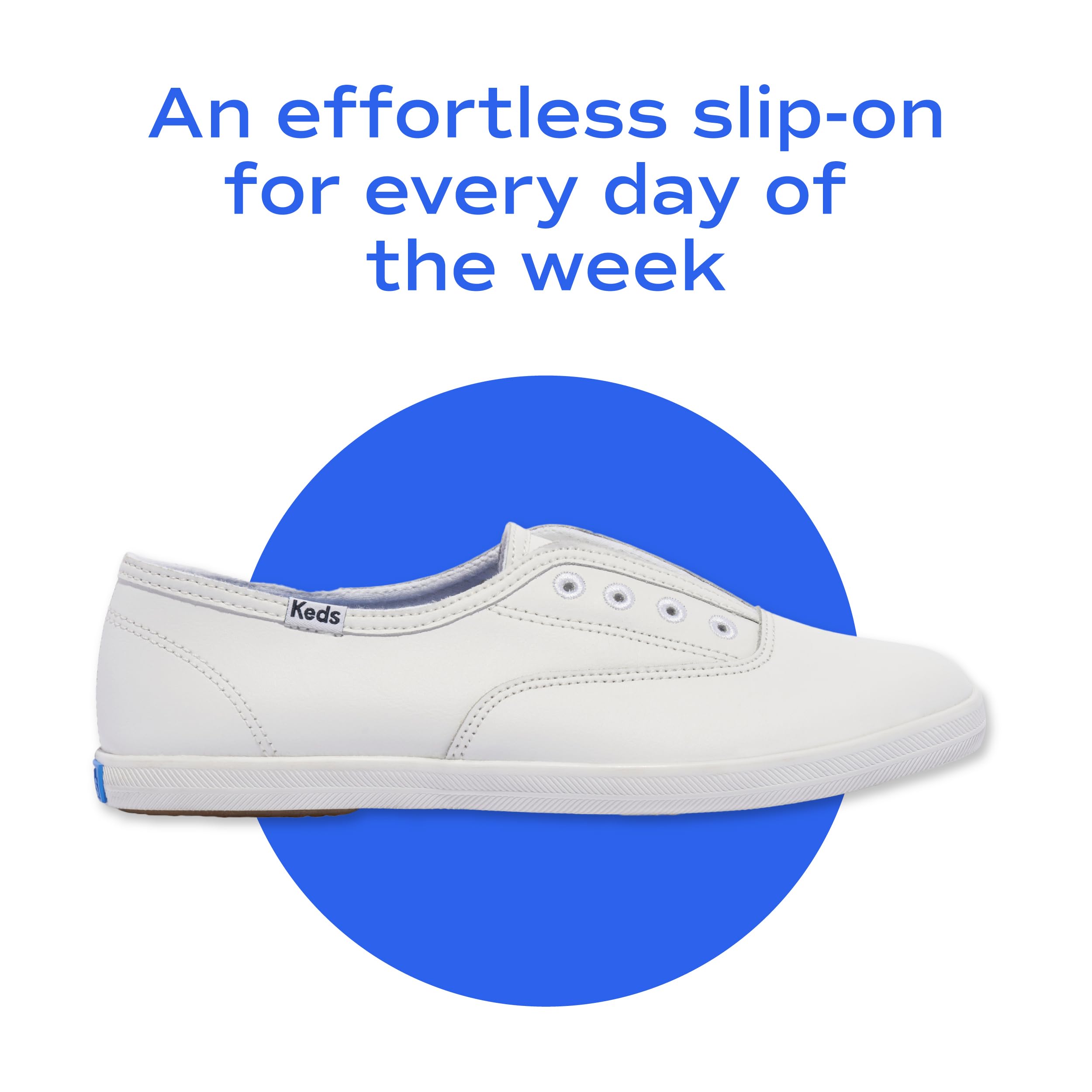 Keds Women's Chillax Slip on Sneaker, Drizzle Grey, 9