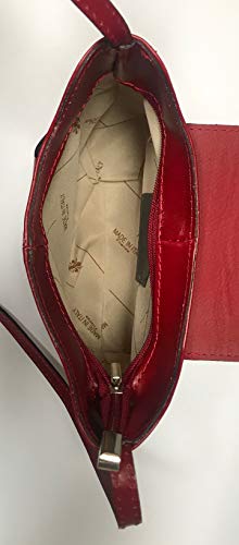 LaGaksta Isabella Leather Crossbody Bag Red