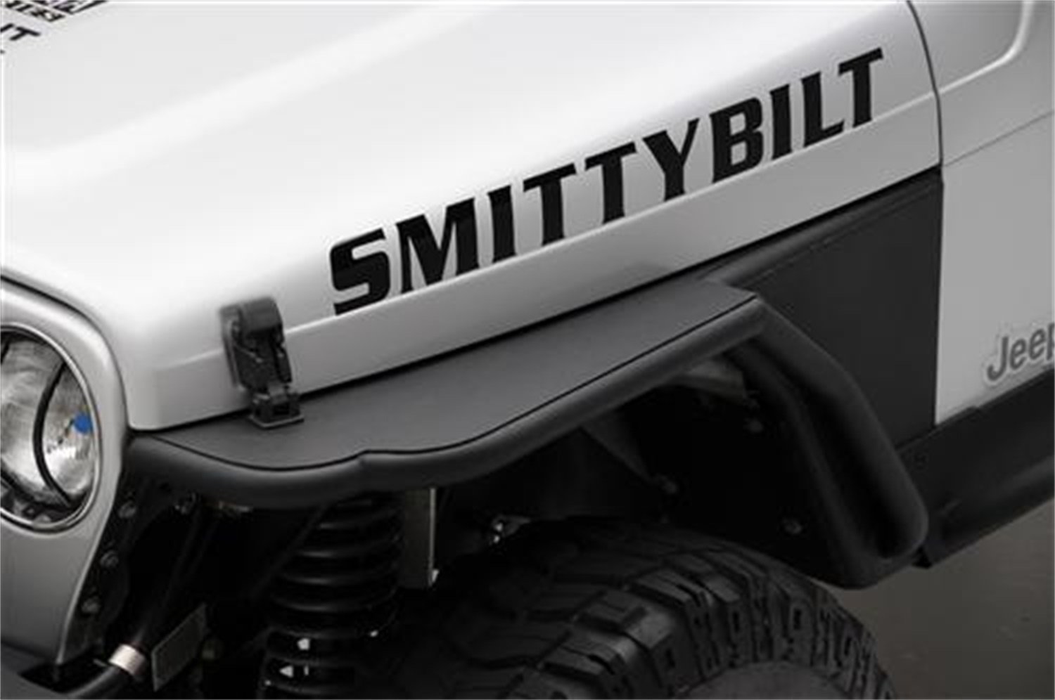 Smittybilt XRC Armor Front Tube Fenders with 3 Flare (Black) - 76873"