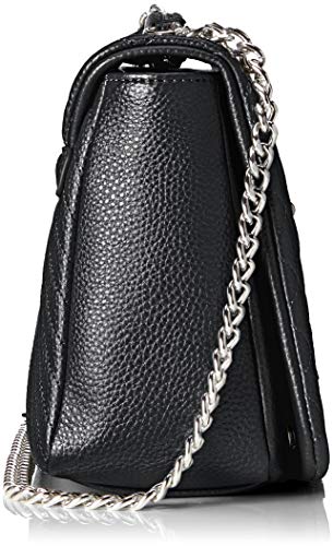 Love Moschino Borsa Pu Quilted, Women’s Satchel, Black (Nero), 10x17x28 cm (B x H T)