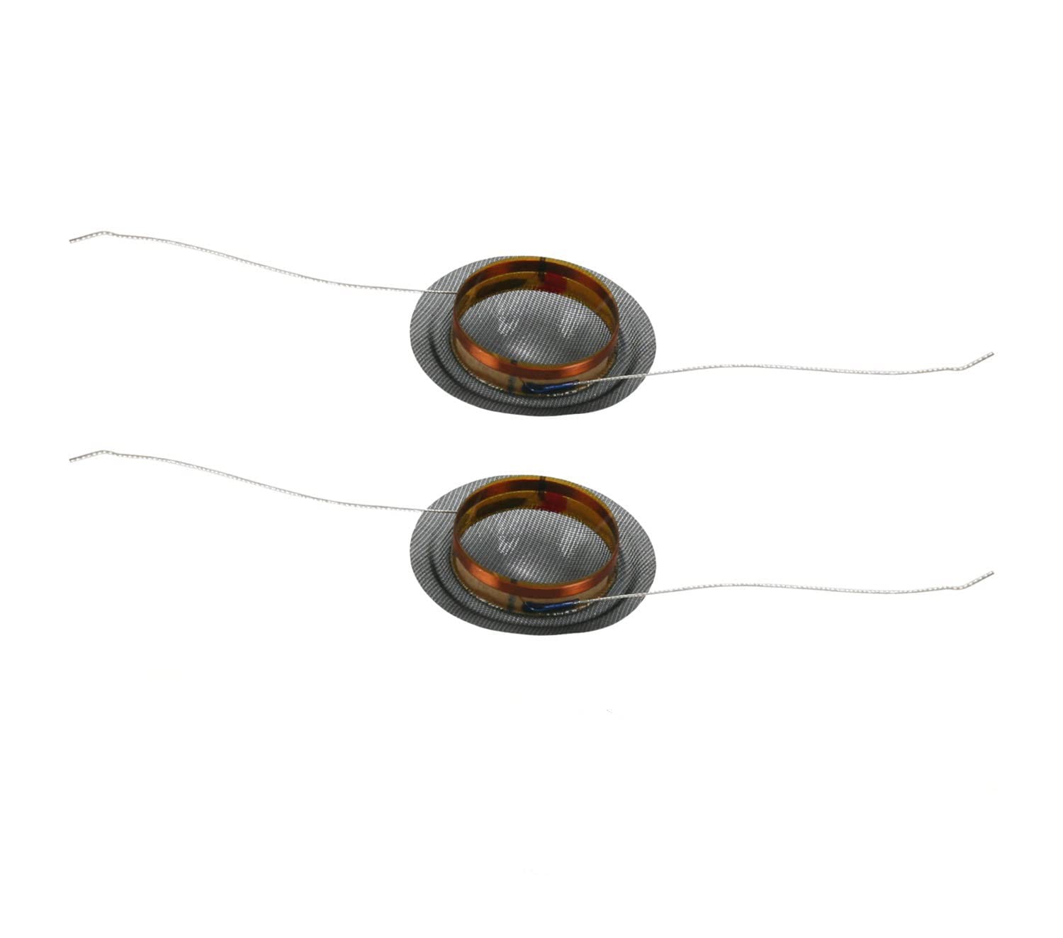 Heyiarbeit 3Pcs 19mm/0.75" Tweeter Voice Coil Audio Speaker High Tone Translucent Crystal Silk Film Dome Tweeter Accessory for Audio Replacement