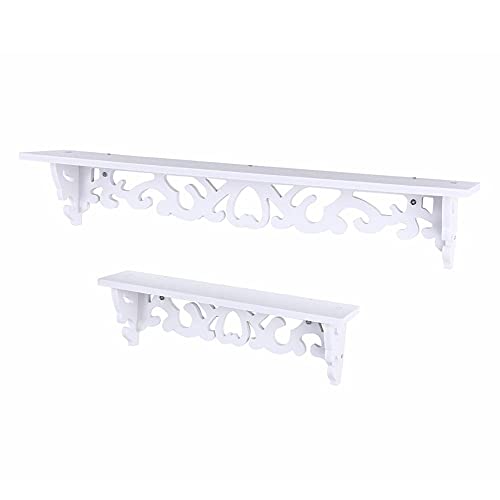 Wood Floating Shelves,Floating Shelves Wall Shelf 24 inches Long Farmhouse Bathroom Shelfs,Bedroom Walls Mounted Shelve