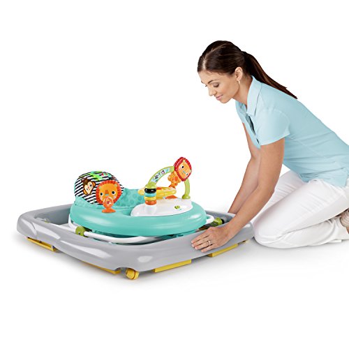 Zig Zag Zebra Walker with Easy Fold Frame for Storage, Ages 6 months +