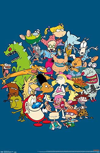 Trends International Nickelodeon Group Wall Poster, 22.375" x 34", Unframed Version