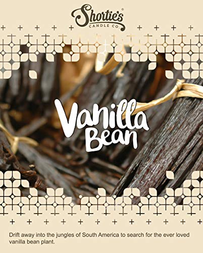 Vanilla Bean Soy Votive Candles - Scented with Natural Fragrance Oils - 6 Beige Natural Votive Candle Refills - Bakery & Food Collection