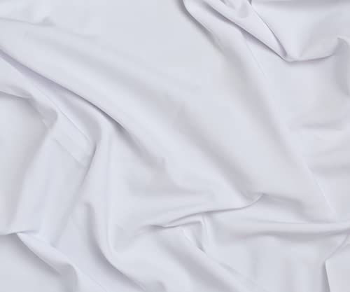MyGiza Sheets California King Fitted Sheet, 100% Giza Egyptian Cotton, 400 Thread Count, White, 72"x84"