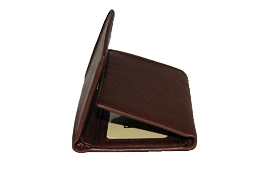Osgoode Marley Cashmere RFID Blocking Mens Tri-Fold Leather Wallet (One Size, Espresso)