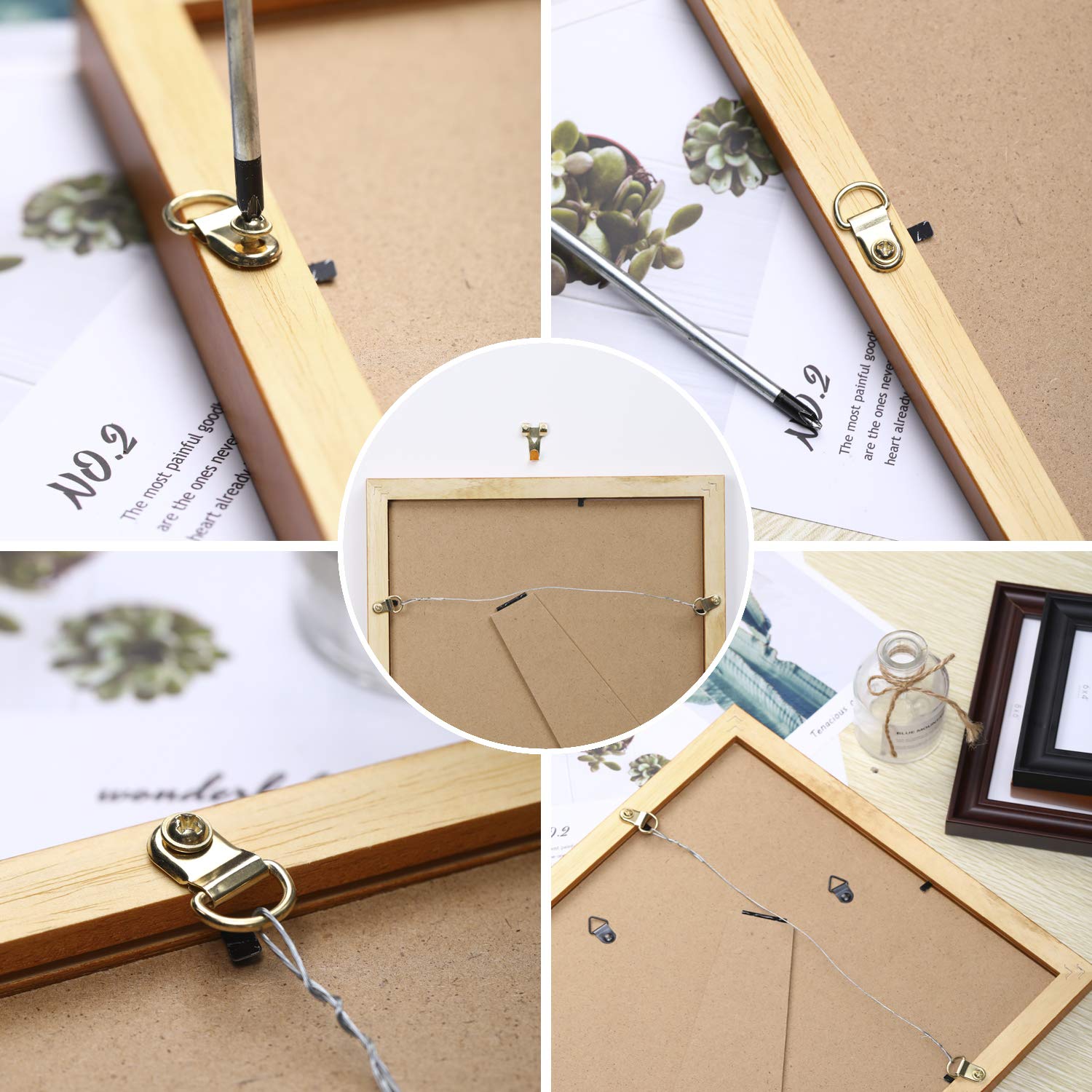 Mr. Pen- Picture Hanging Kit, 220pc, Picture Hangers, Nails for Hanging Pictures, Wall Hangers, Picture Hanging, Picture Hanging Hooks, Frame Hanging Hardware, Picture Hooks, Wall Hanging Kit