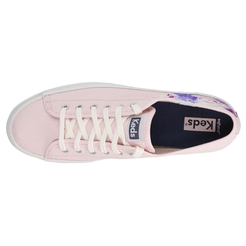 Keds Triple Up Canvas, Sneaker Womens, Light Pink, 7 Medium