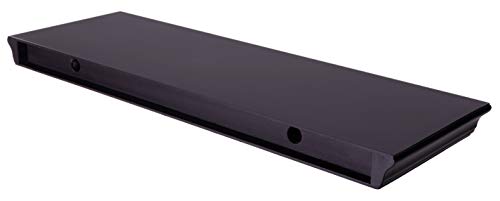 kieragrace Bristol Aston Floating Shelf – Espresso Brown, 24", Matte Finish