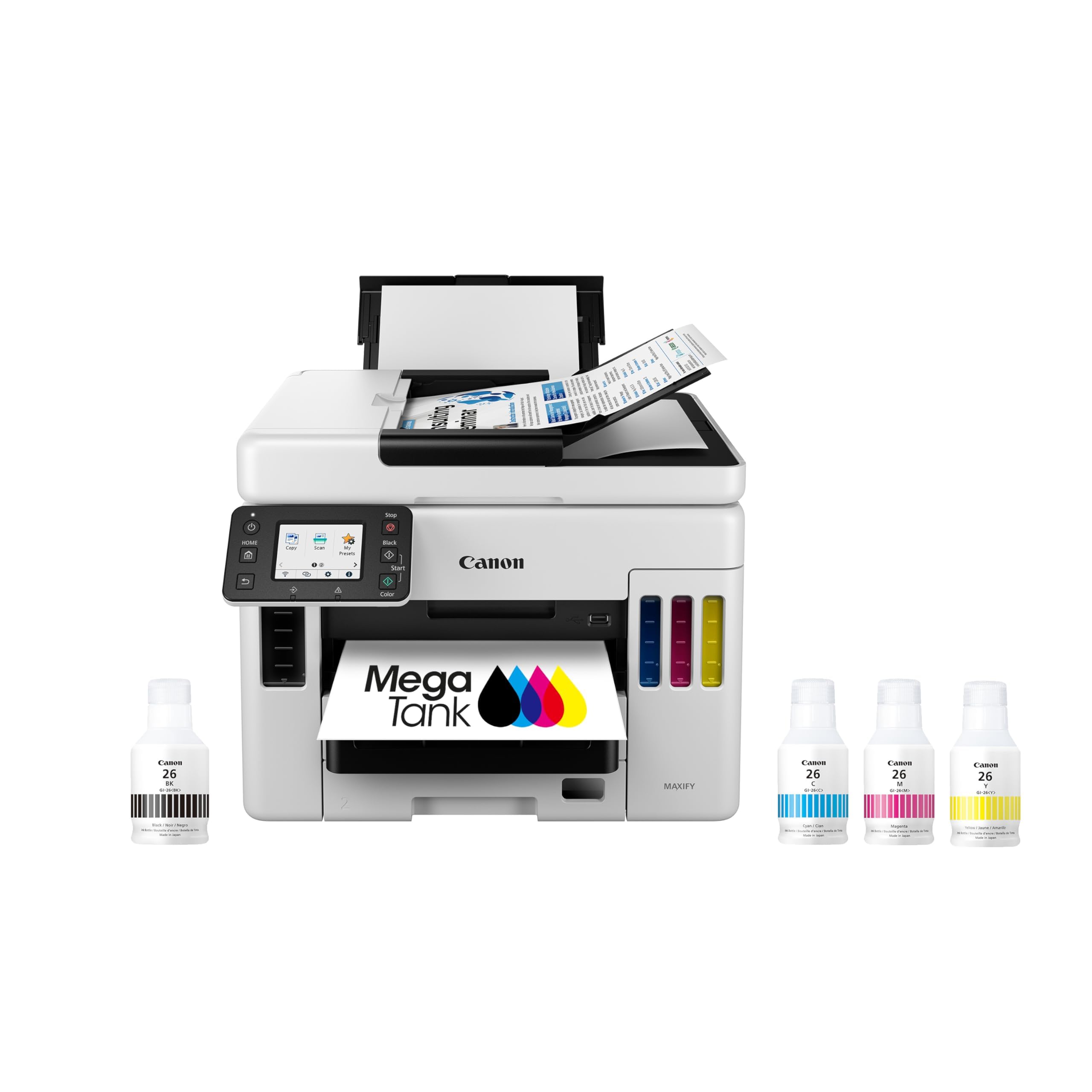 Canon MAXIFY GX7021 Wireless MegaTank Small Office All-in-One Printer