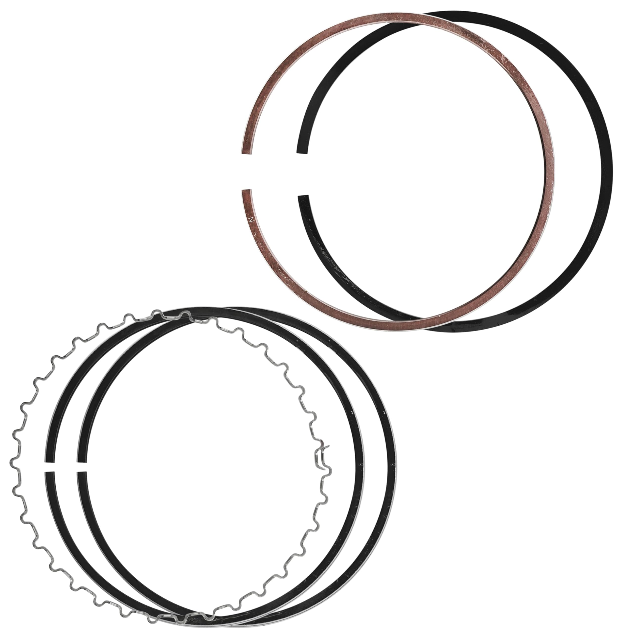 Caltric Piston Ring compatible with Kawasaki Lakota 300 Kef300B Kef 300B Kef 300 B Sport 2001-2003