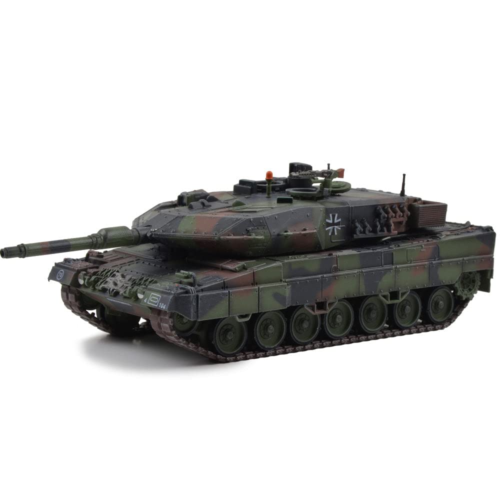 Die cast Military Tank Models 1:72 Scale Leopard 2 A5 Tank Zinc Alloy Static Model Die cast Manual Assembly Army Tank Model for Collection Gift(Pn: 12172PA)
