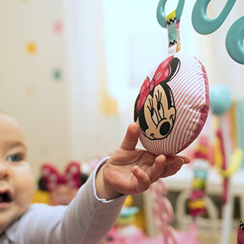 Bright Starts Disney Baby MINNIE MOUSE PeekABoo Activity Jumper with Lights and Melodies, Ages 6 months +