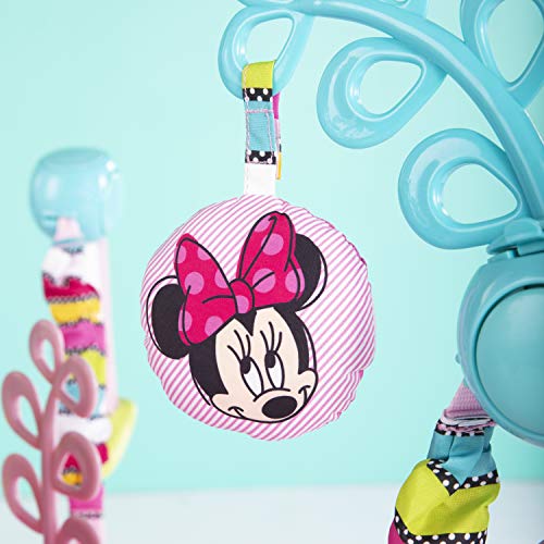 Bright Starts Disney Baby MINNIE MOUSE PeekABoo Activity Jumper with Lights and Melodies, Ages 6 months +