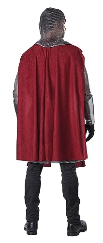 California Costumes Knight's Surcoat Adult Costume (Red), Large/X-Large,Burgundy