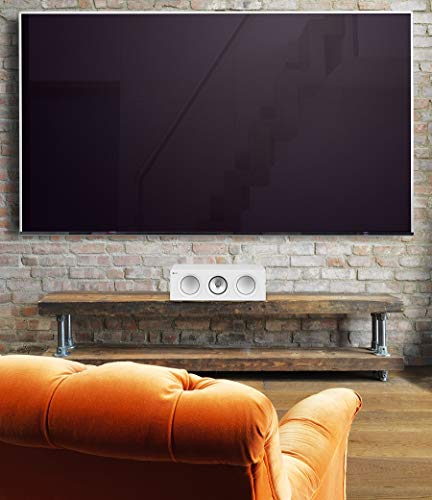 KEF R2c Center Channel Speaker (Gloss White)