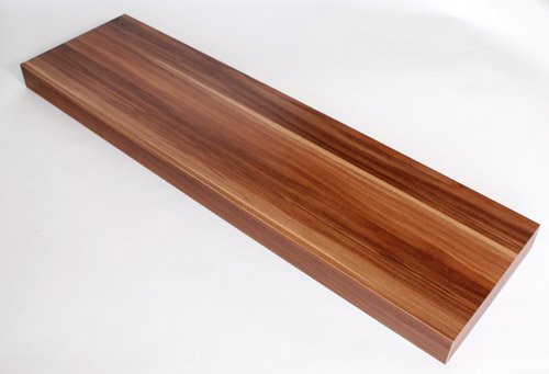 Woodchucks Wood Black Walnut Shelf @ 3/4 x 12 x 36 Inches
