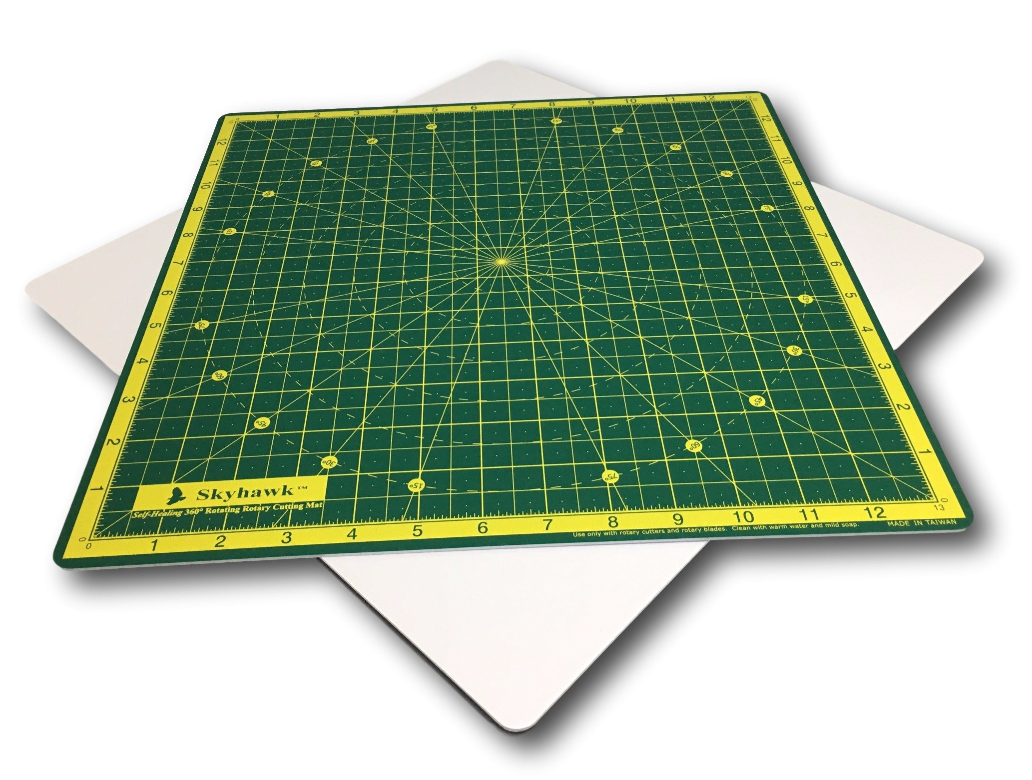 Skyhawk Self-Healing 14-Inch-by-14-Inch 360° Rotating Cutting Mat