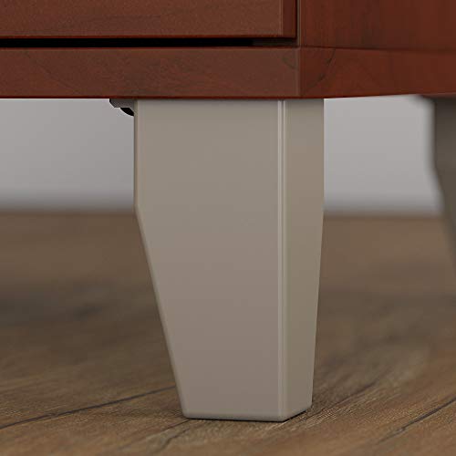 Bush Furniture WC81728 Office Desk with Drawers, 60W, Hansen Cherry