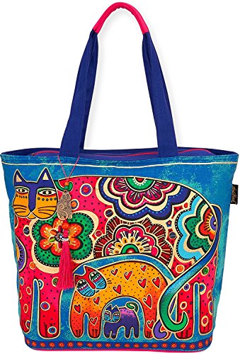 Laurel Burch Bohemian Whiskers Shoulder Tote