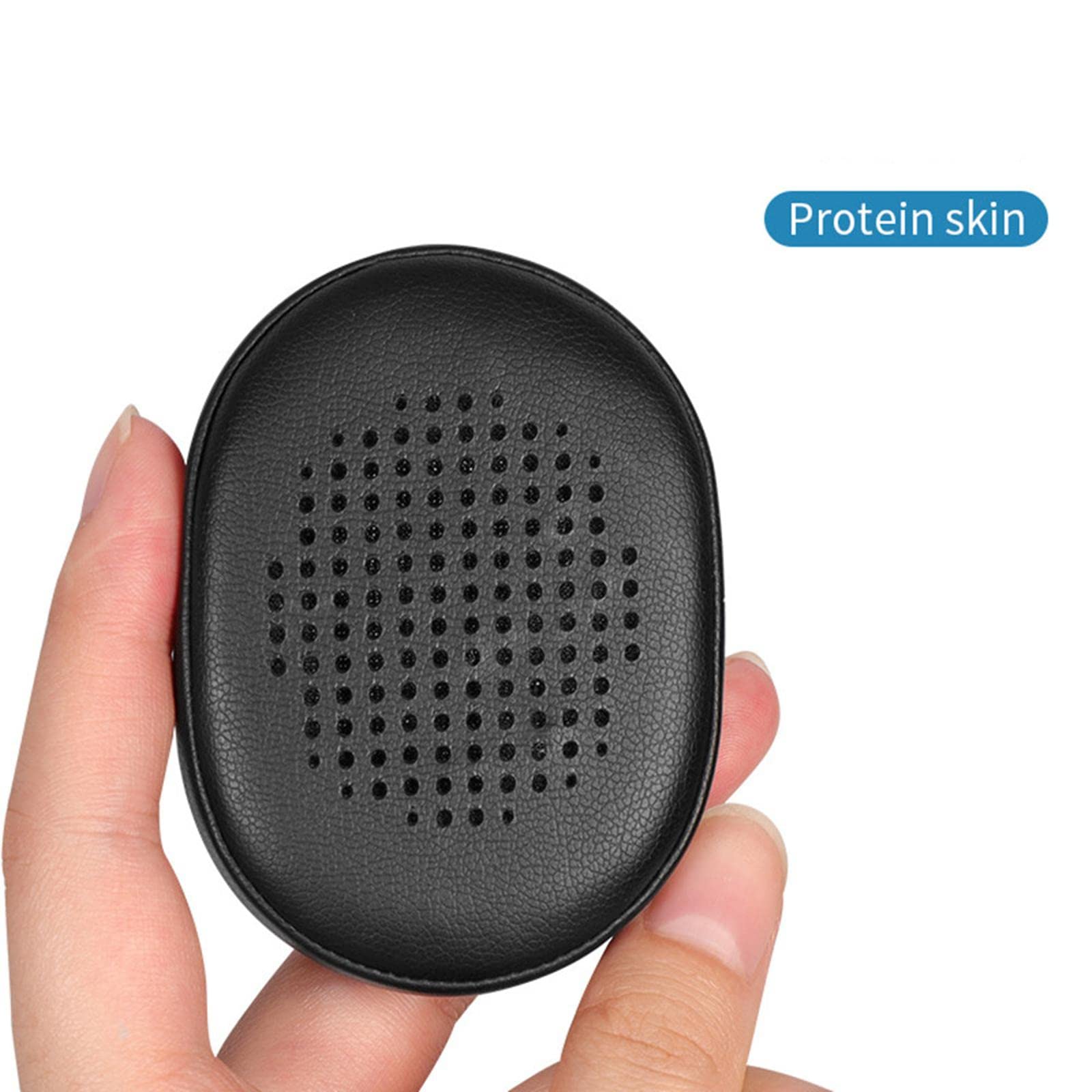 2Pcs/Set Earpads for KEF M400 M500 Headsets Accessories Soft Sponge Black Ear Pads Headphones Cushion Covers