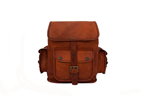 Vintage Leather Backpack For Women/Teen Girls Rucksack, Small 12 Inch Leather Handbag