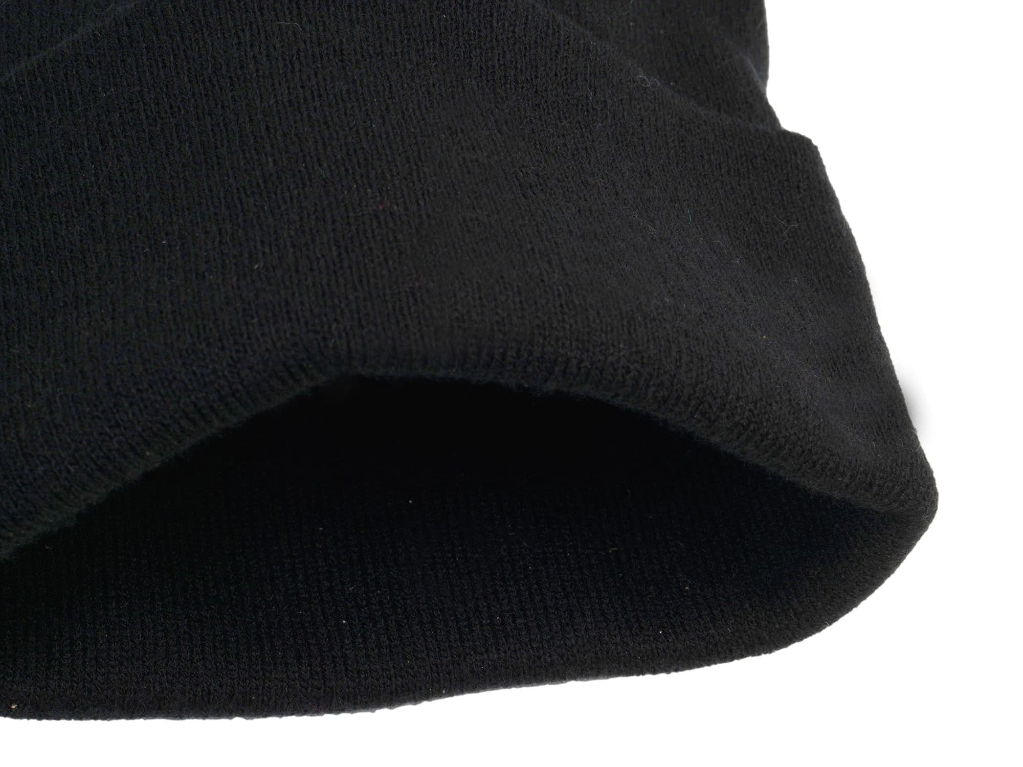 TOP HEADWEAR Men's California LA Los Angeles Old English Long Cuff Beanie, Black