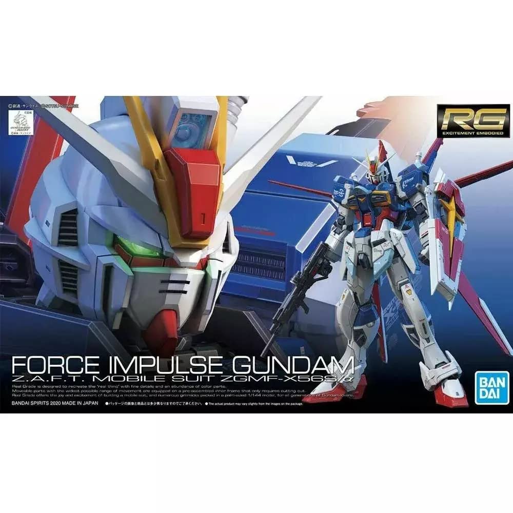 Gudam Seed Destiny: #33 Force Impulse Gundam, Bandai Spirits RG 1/144