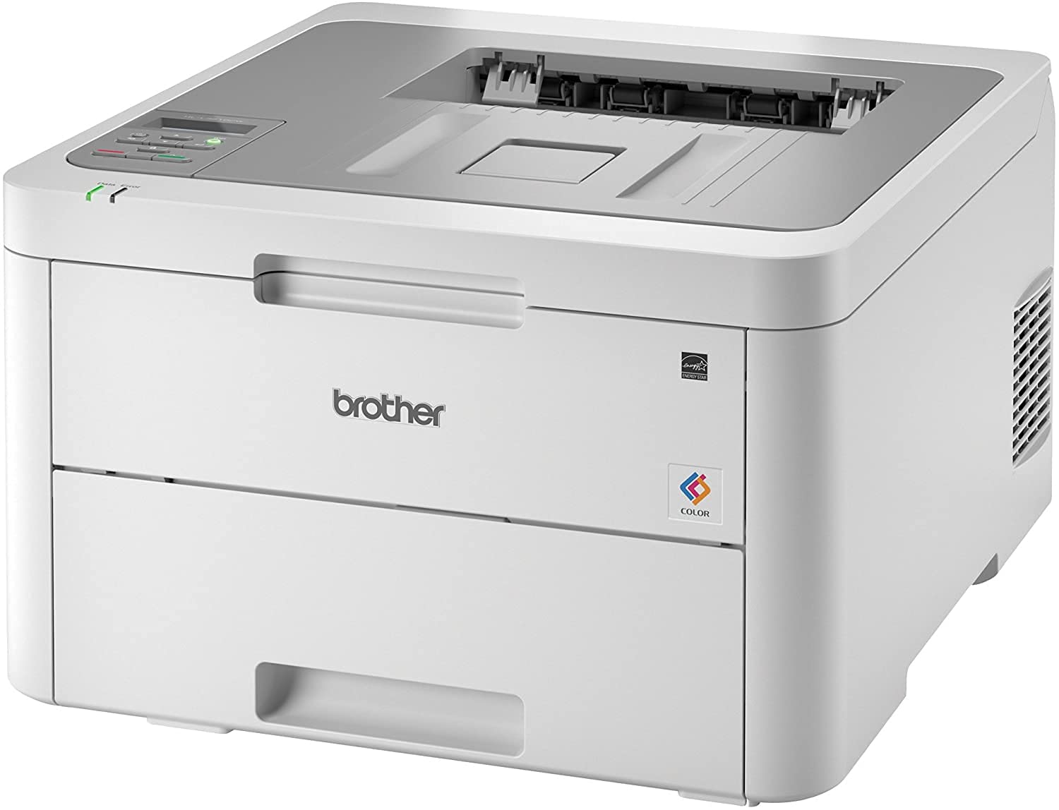 Brother HL-L32 10CW Series Compact Wireless Digital Color Laser Printer - Mobile Printing - Up to 19 Pages/Min - Up to 250-sheet/tray - Up to 2400 x 600 DPI - Mono Display + HDMI Cable