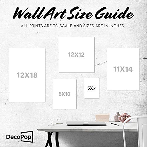 Home Decor Funny Gift 6 Kitchen Wall Art Prints Kitchenware with Sayings Unframed Farmhouse Home Office organization Signs Bar Accessories Decorations sets white house Deco Kitchen Decor (5"x7")