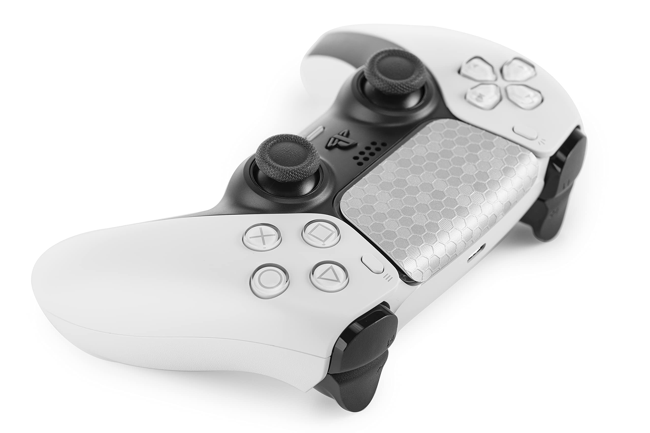 TouchProtect Combo Pack for Steam Deck & PS5 Dualsense - Protect and Style! - Hex Silver