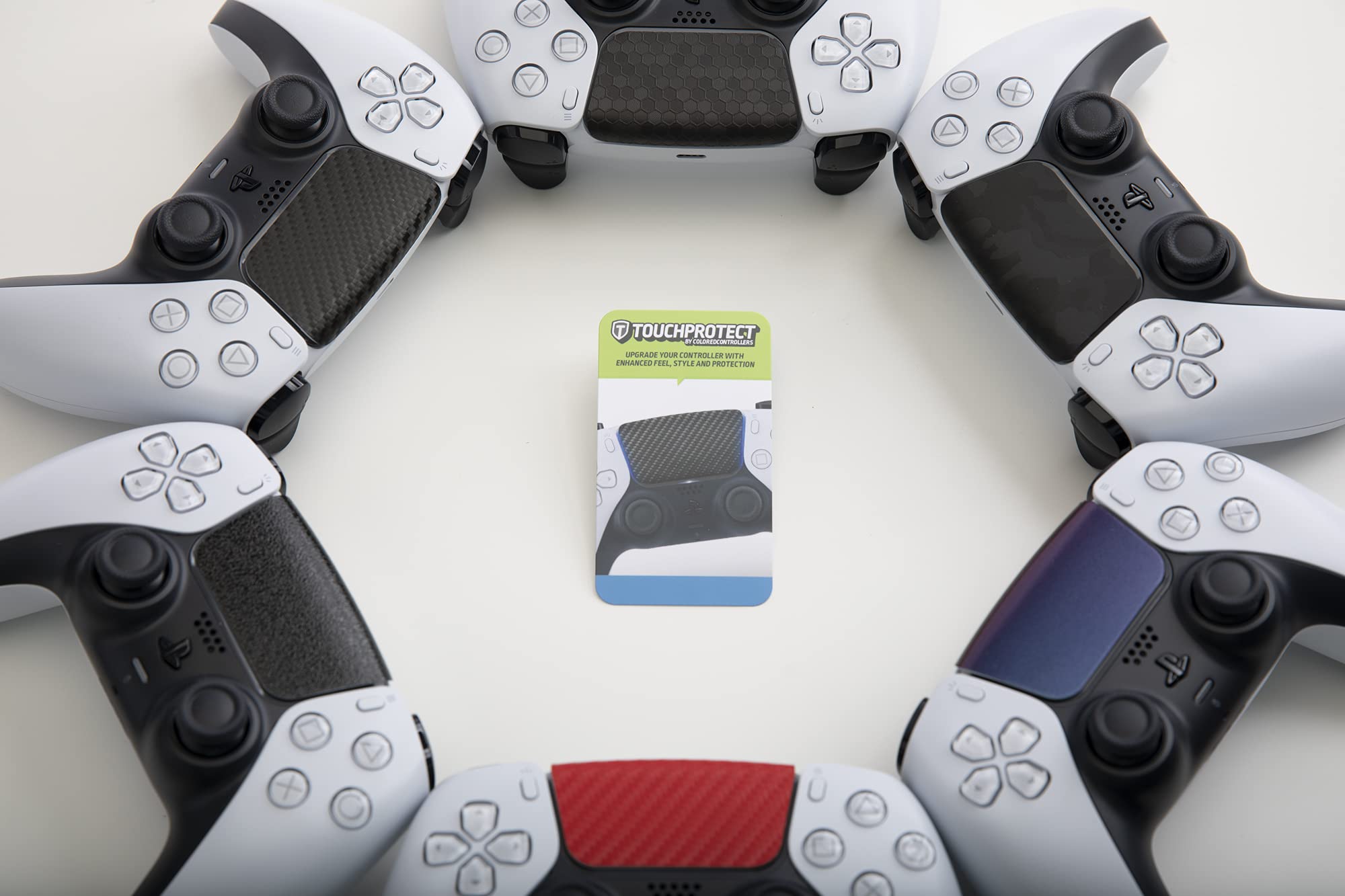 TouchProtect Combo Pack for Steam Deck & PS5 Dualsense - Protect and Style! - Hex Silver