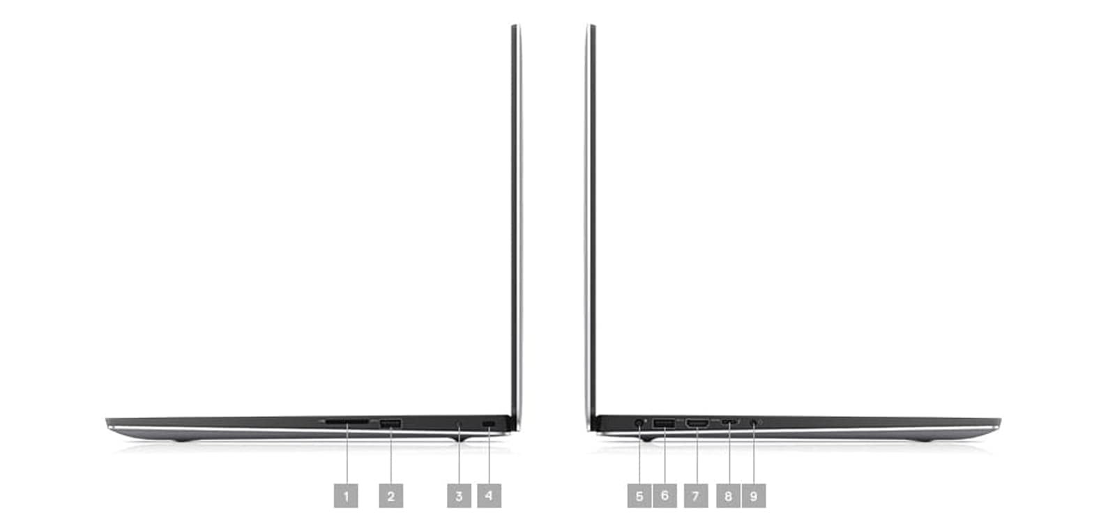 Dell Precision 5000 5540 Workstation Laptop (2019) | 15.6'' FHD | Core i7 - 1TB SSD - 32GB RAM - Quadro T2000 | 6 Cores @ 4.6 GHz Win 10 Pro (Reed), Platinum Silver