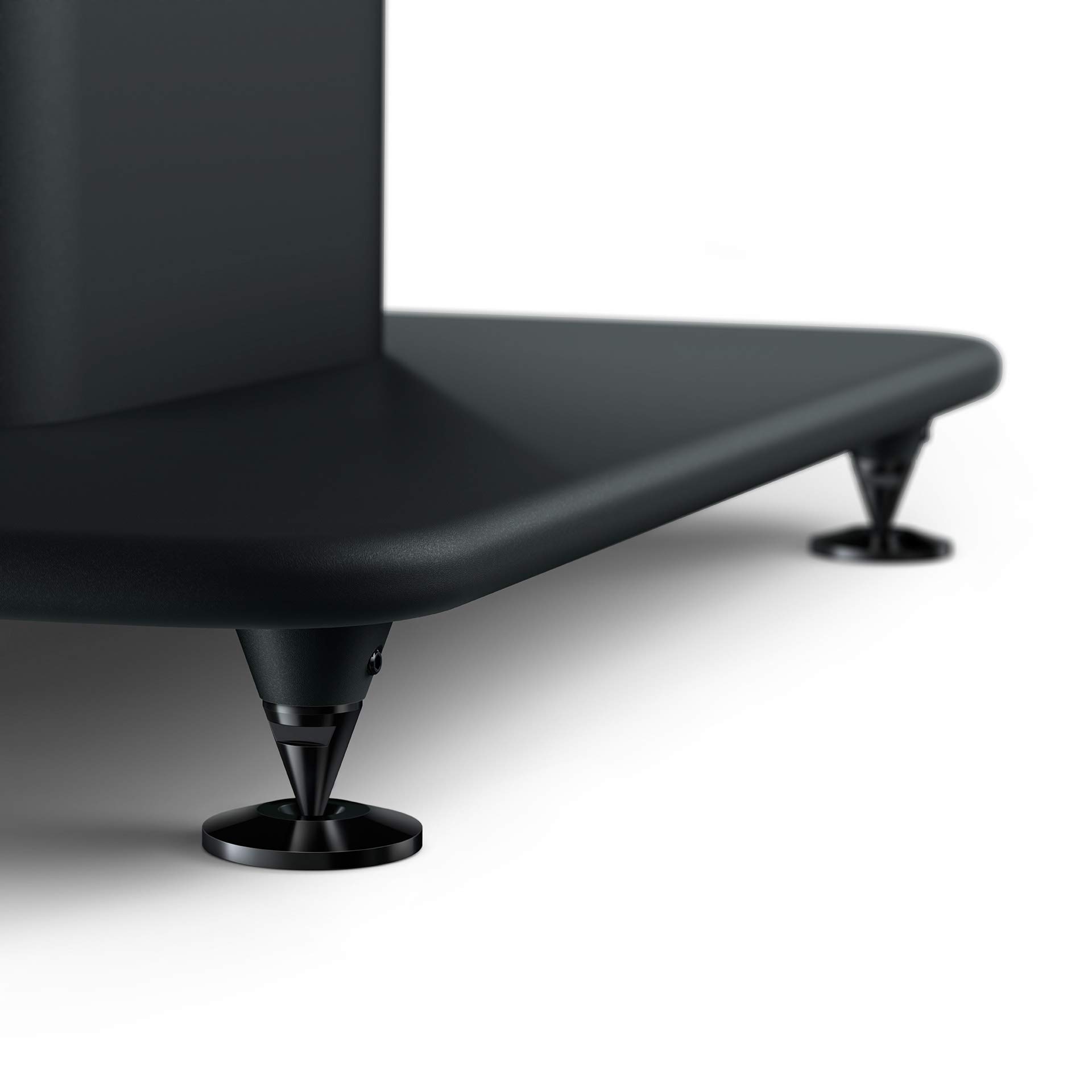 KEF LS50 Wireless II (Pair, Carbon Black) & S2 Speaker Stand (Pair, Carbon Black)